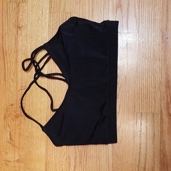 balera | Costumes | Balera Black Strappy Dance Crop Top | Poshmark